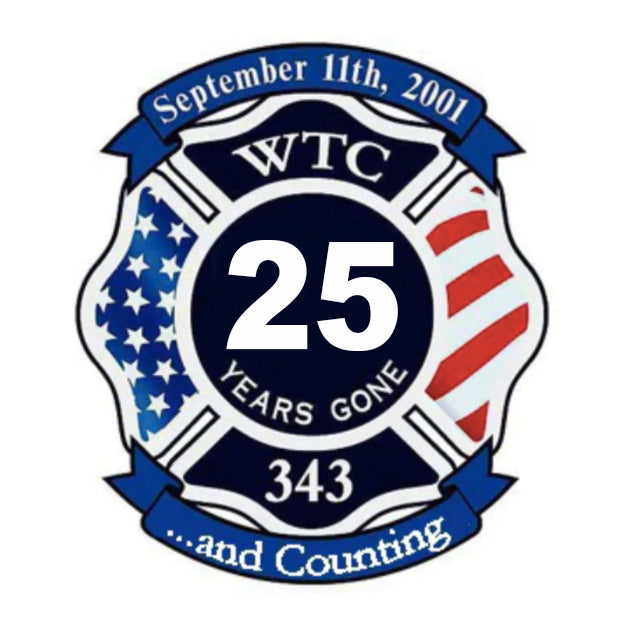 25th Anniversary WTC Maltese Memorial Decal