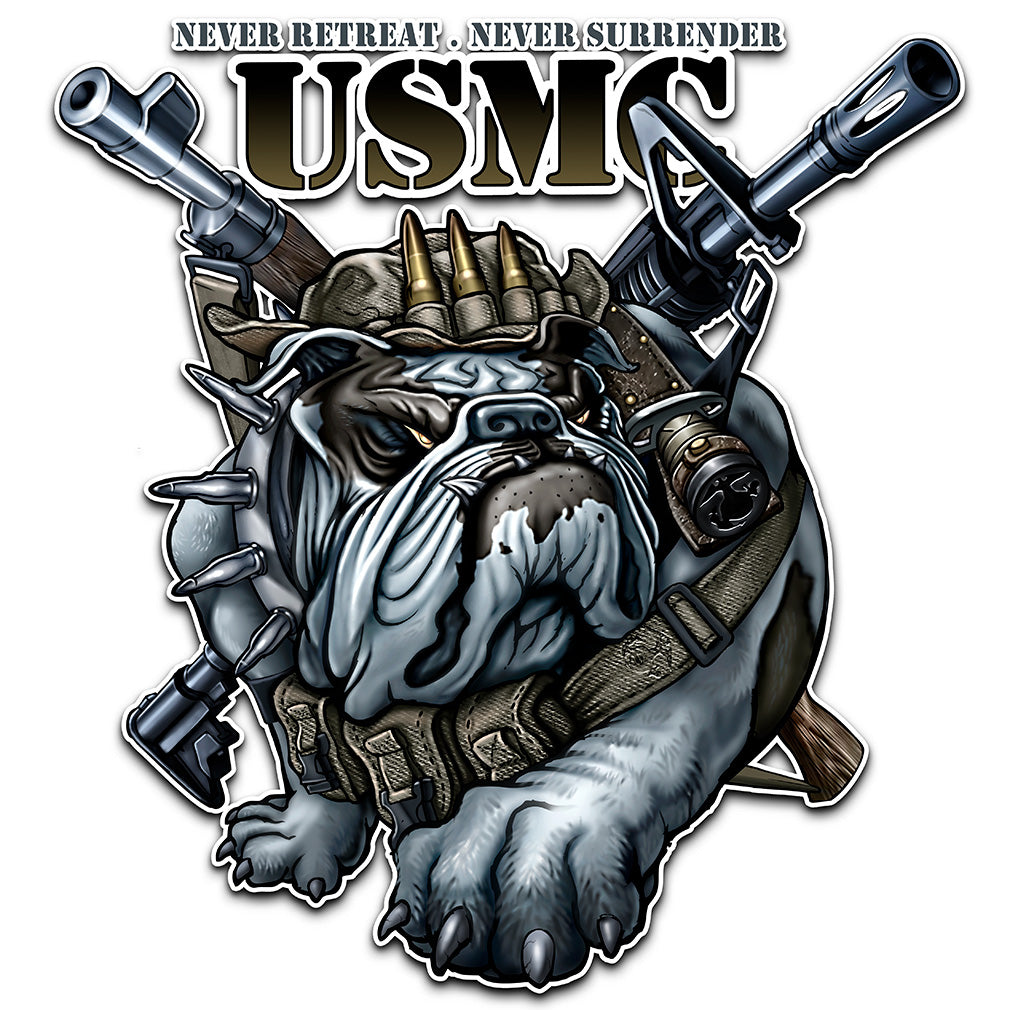 Usmc Logo Bulldog