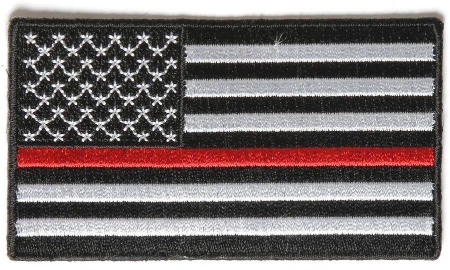 Subdued Thin Red Line Patch - Left Arm