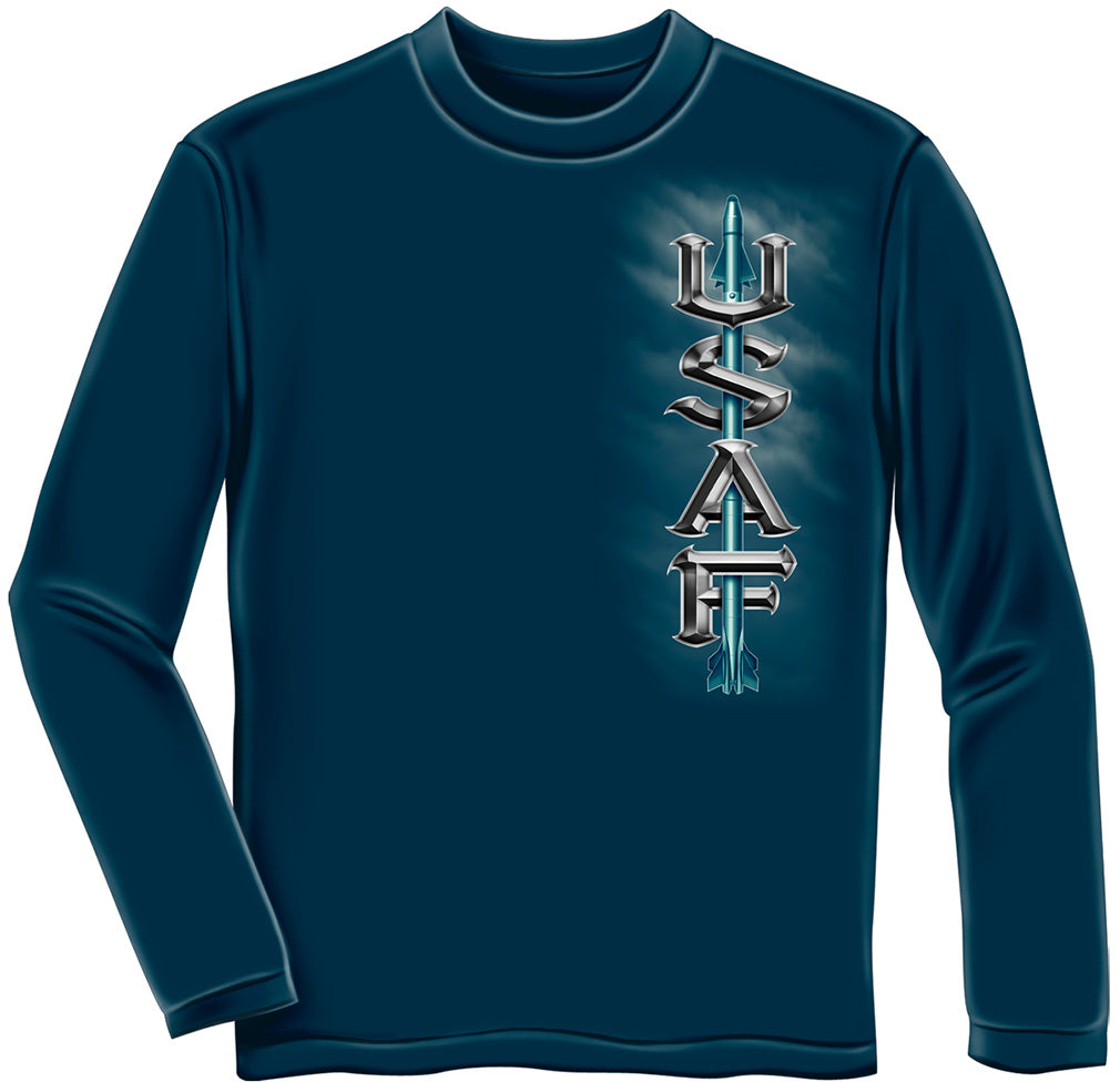 United States Air Force Missile Long Sleeve Tee