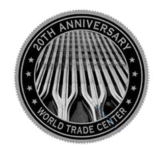 SALE - WTC 20th Anniversary "Trident" Subdued Service Patch
